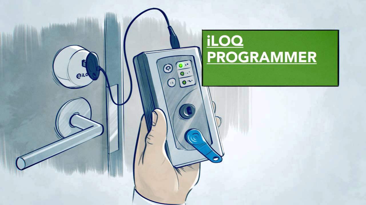 iLOQ digital locking - YouTube