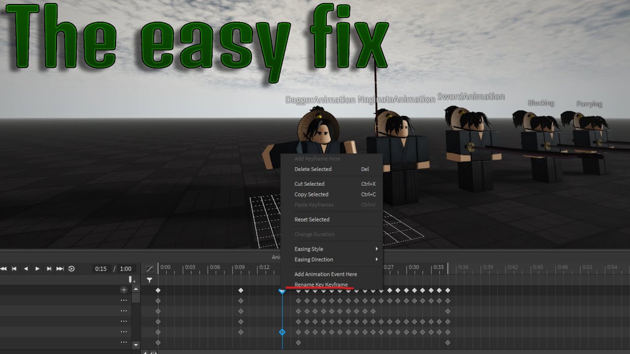 The Solution To The Animation Events / Roblox Studio [Giveaway] - YouTube