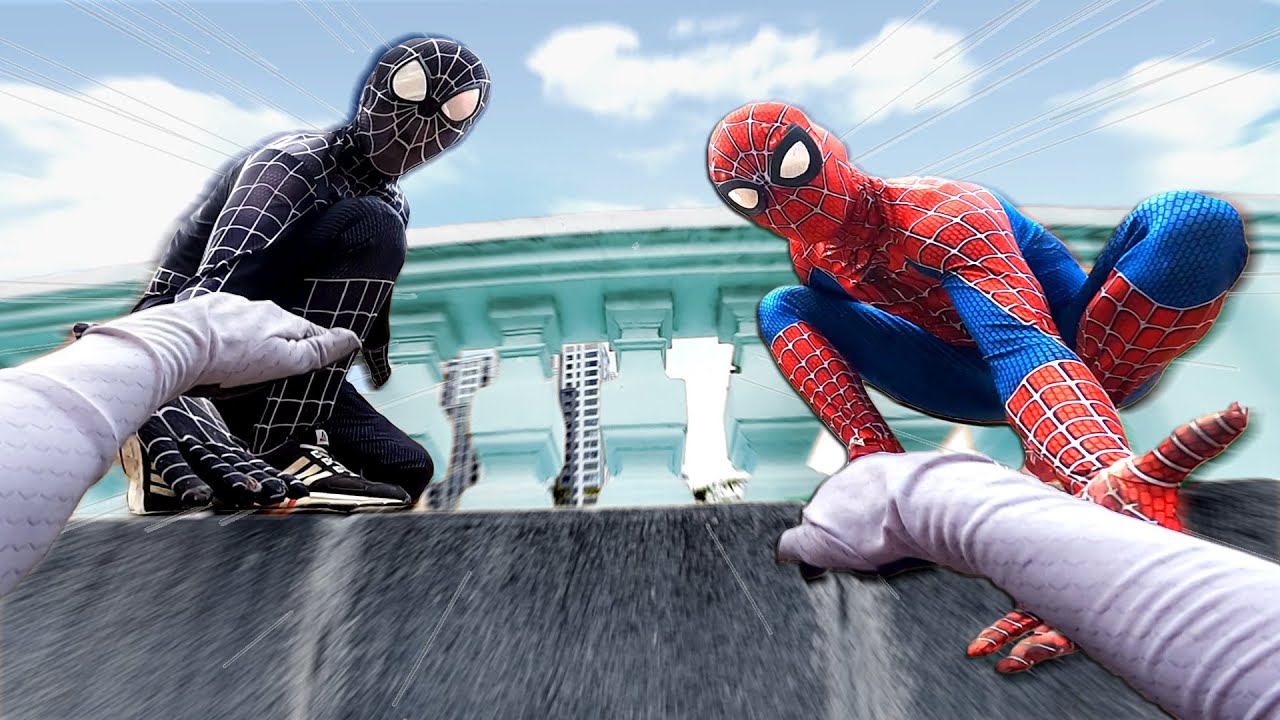 Team SPIDER-MAN & VENOM Fighting BAD GUYS ( Special Action POV ) - YouTube