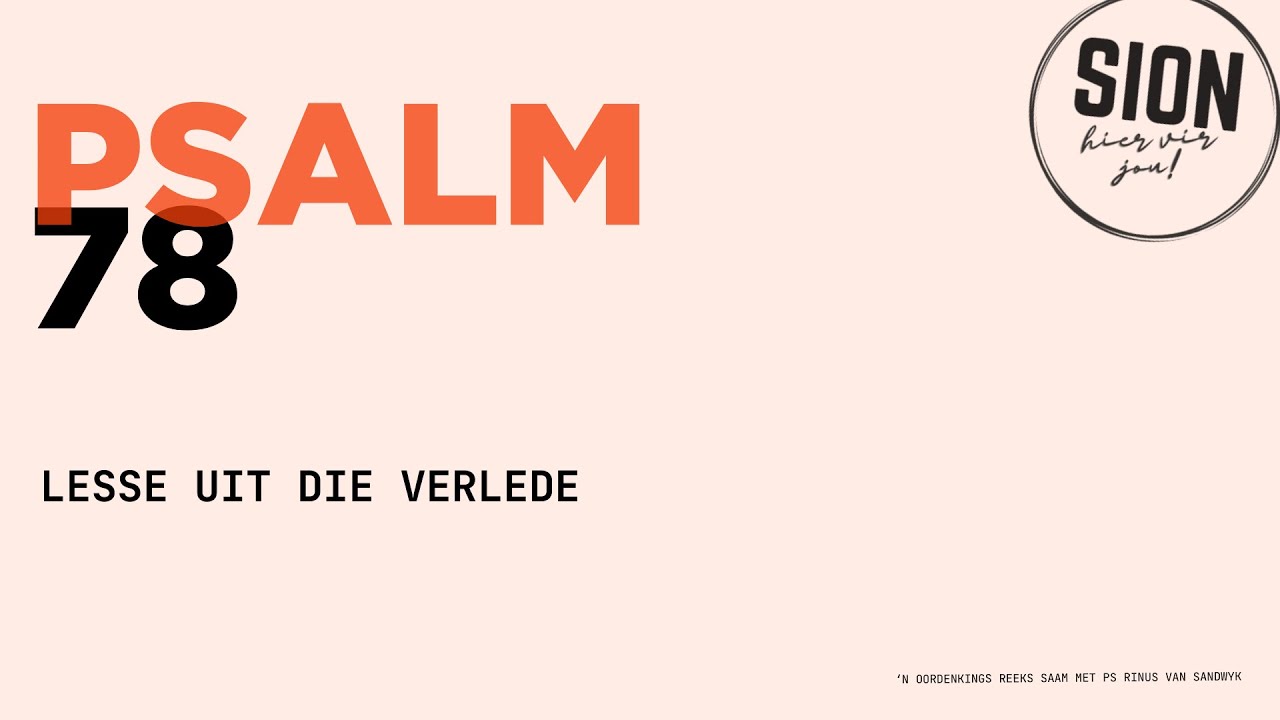 Psalms #78 - Psalm 78 - YouTube