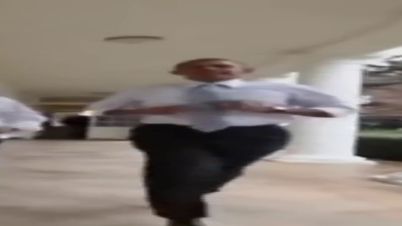 Wide Obama and Biden jogging - YouTube