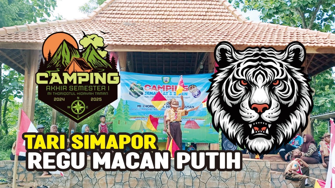 Tari Simapor Regu Macan Putih - YouTube