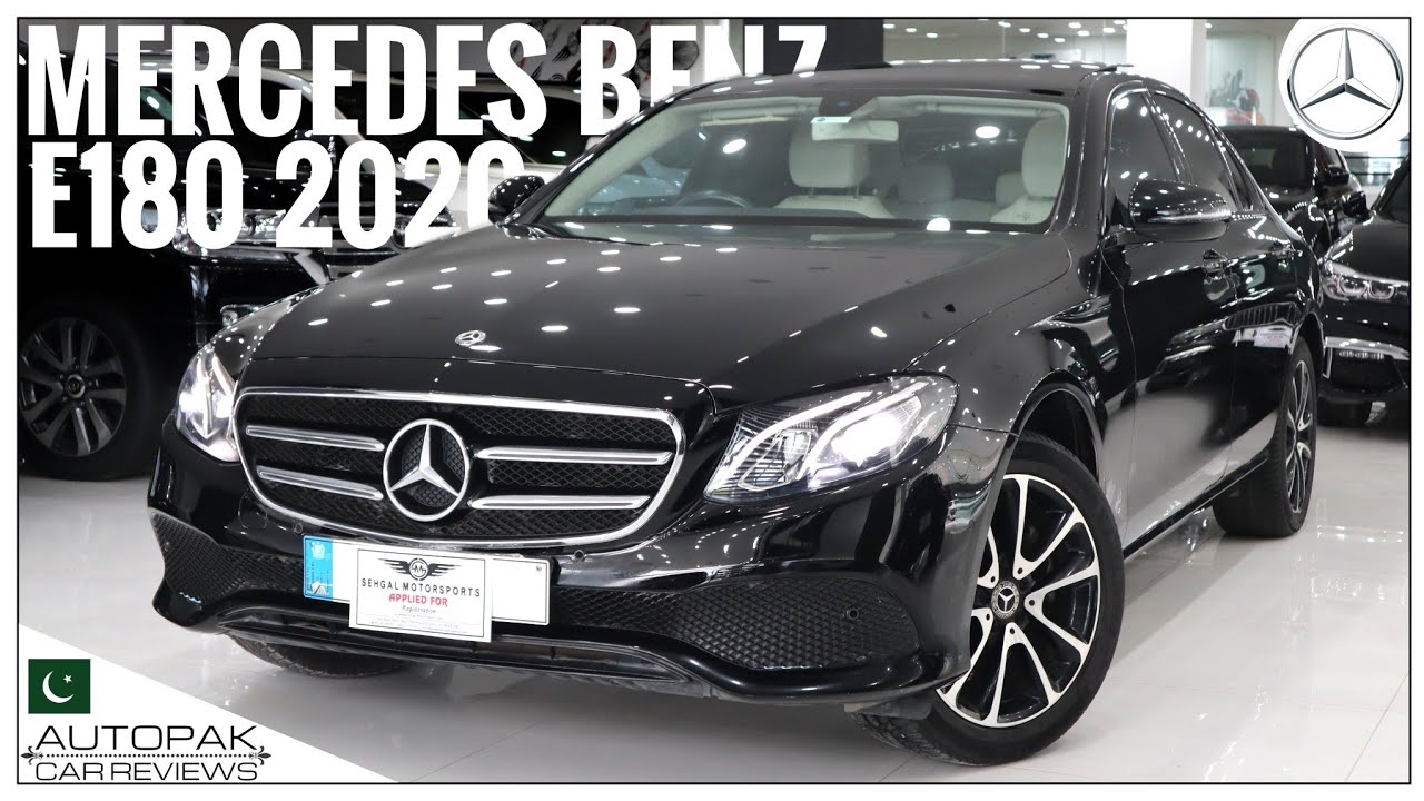 Mercedes Benz E-180 Exclusive 2020. Detailed Review with Price. - YouTube