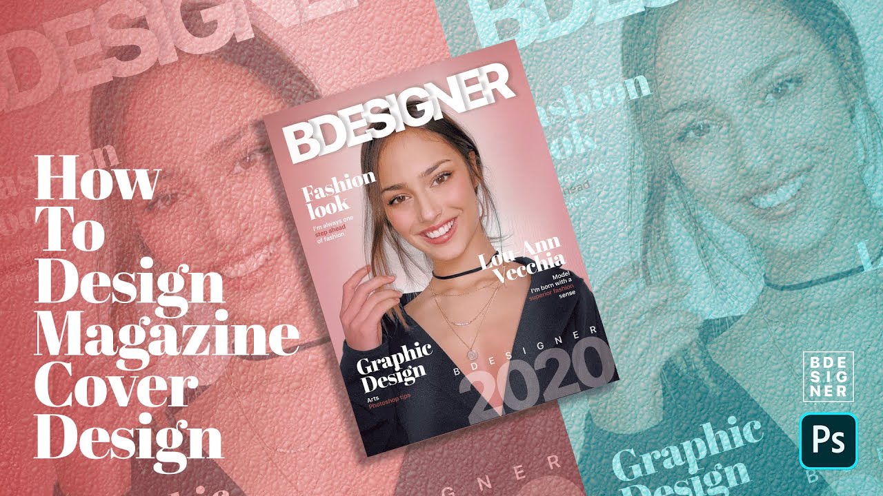How to Create a Magazine Cover in Photoshop | Magazine Cover | Adobe ...