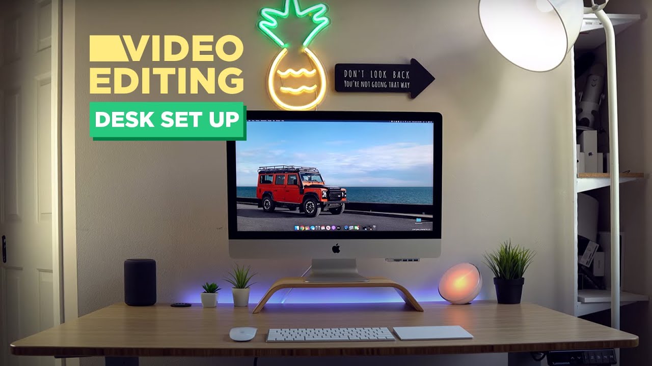 Video Editing Desk Setup | Autonomous x @JSL Review - YouTube