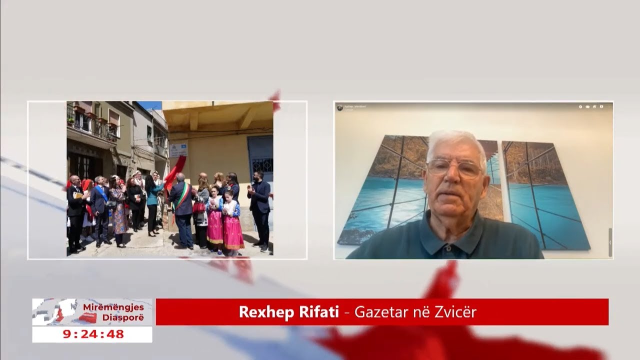 Lidhje direkte me Rexhep Rifati - Gazetar në Zvicër - YouTube