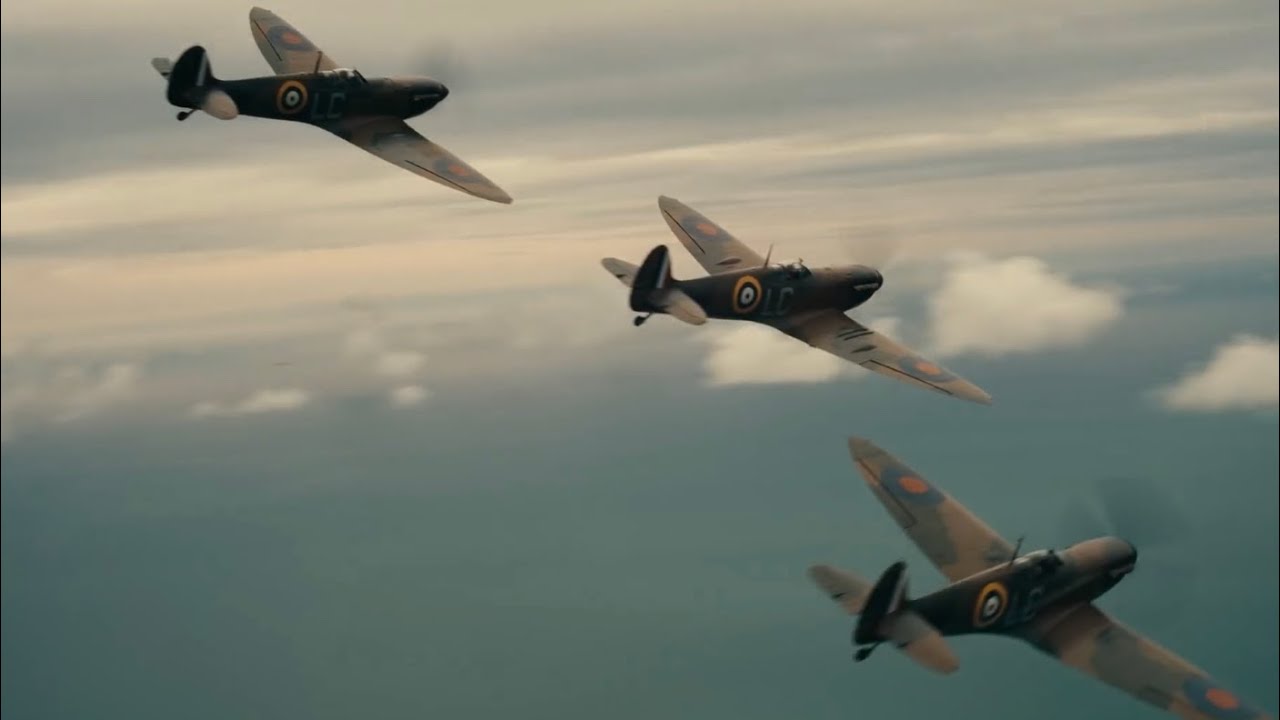Dunkirk 2017 - The Air Intro Scene - YouTube