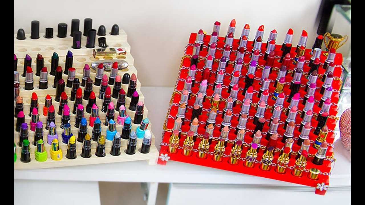 My Lipstick Collection plus swatches with Bloopers - YouTube
