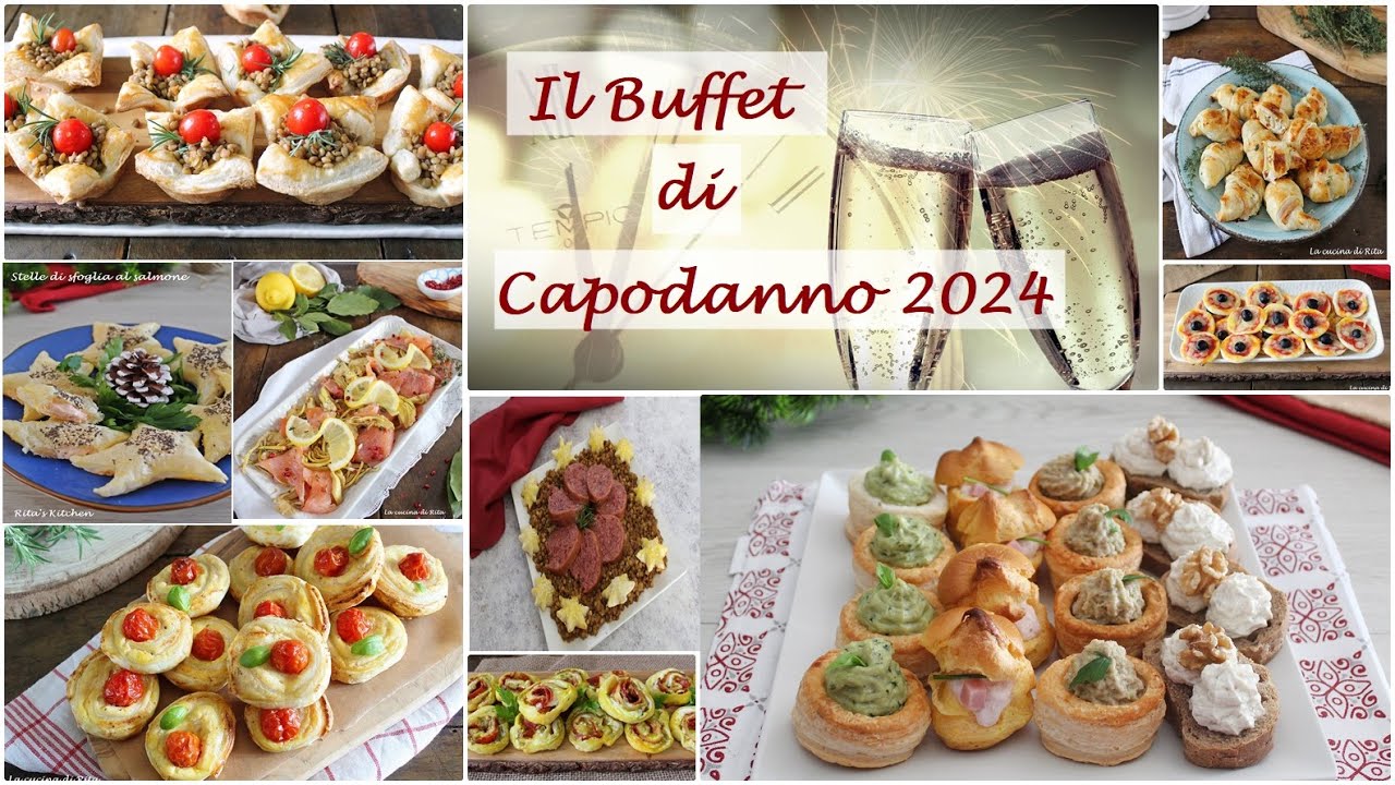 Il MIO BUFFET DI CAPODANNO 2024- Idee facili e veloci da preparare in ...