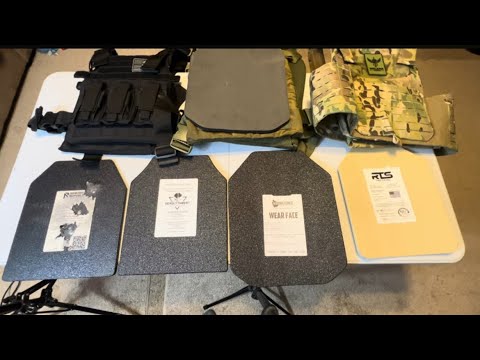 AR500 & AR600 body armor plates and carriers- overview - YouTube