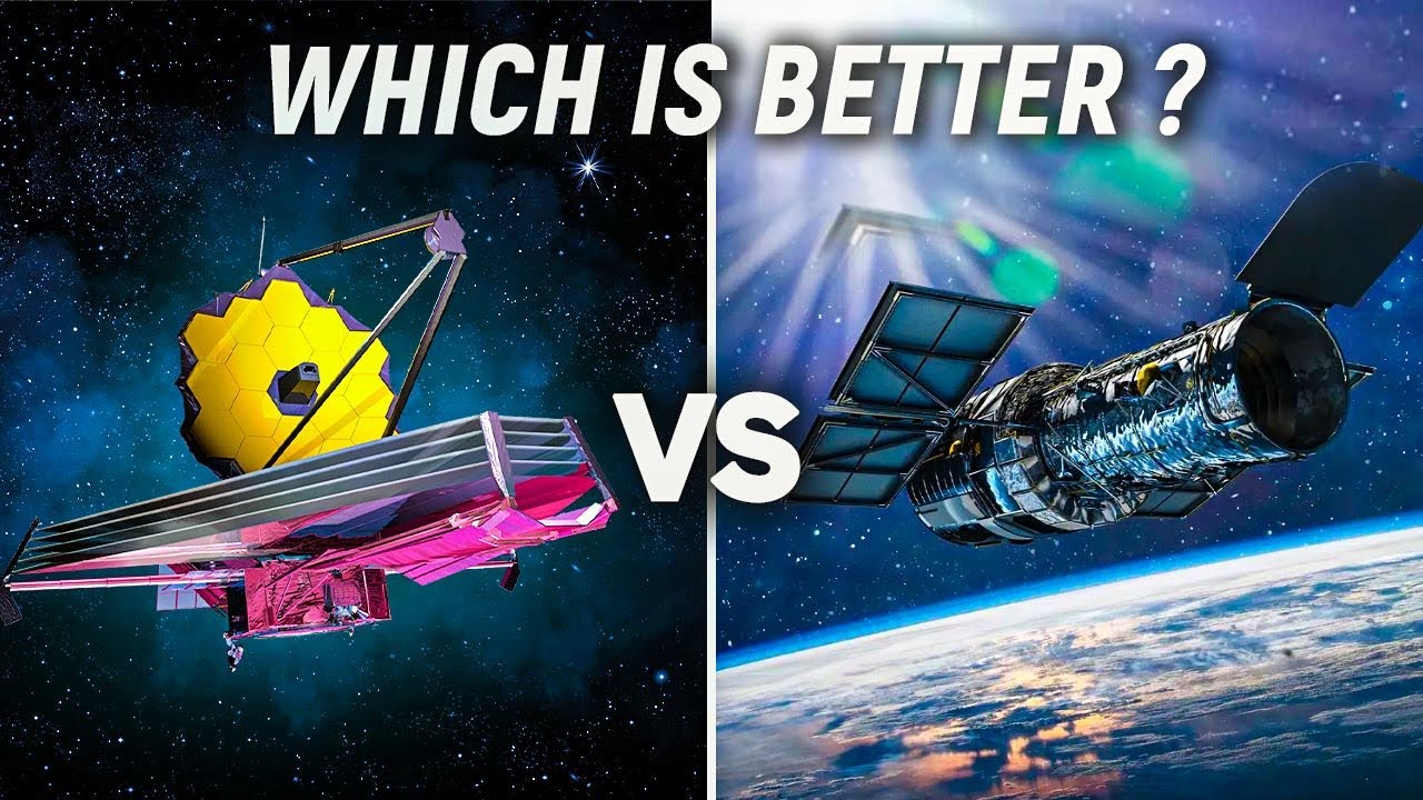 James Webb Telescope vs. Hubble Space Telescope | Tech Comparison - YouTube