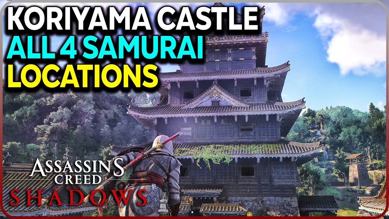 All Koriyama Castle Samurai Daisho Locations Assassin’s Creed Shadows ...