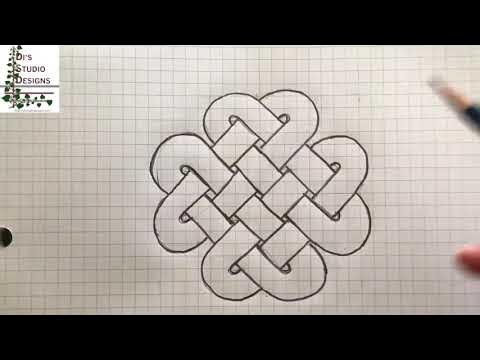 Celtic Knot Tutorial Part 1 - YouTube