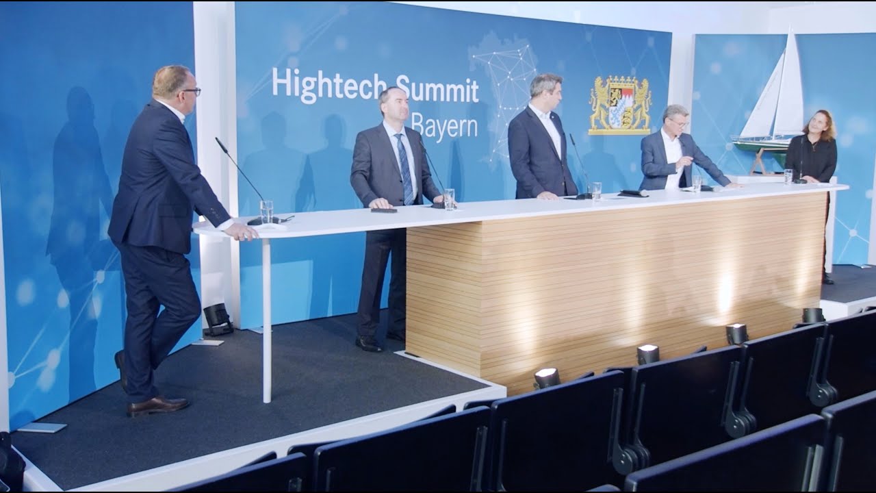 Aufzeichnung des Hightech Summit Bayern aus Bamberg. KI und Supertech ...