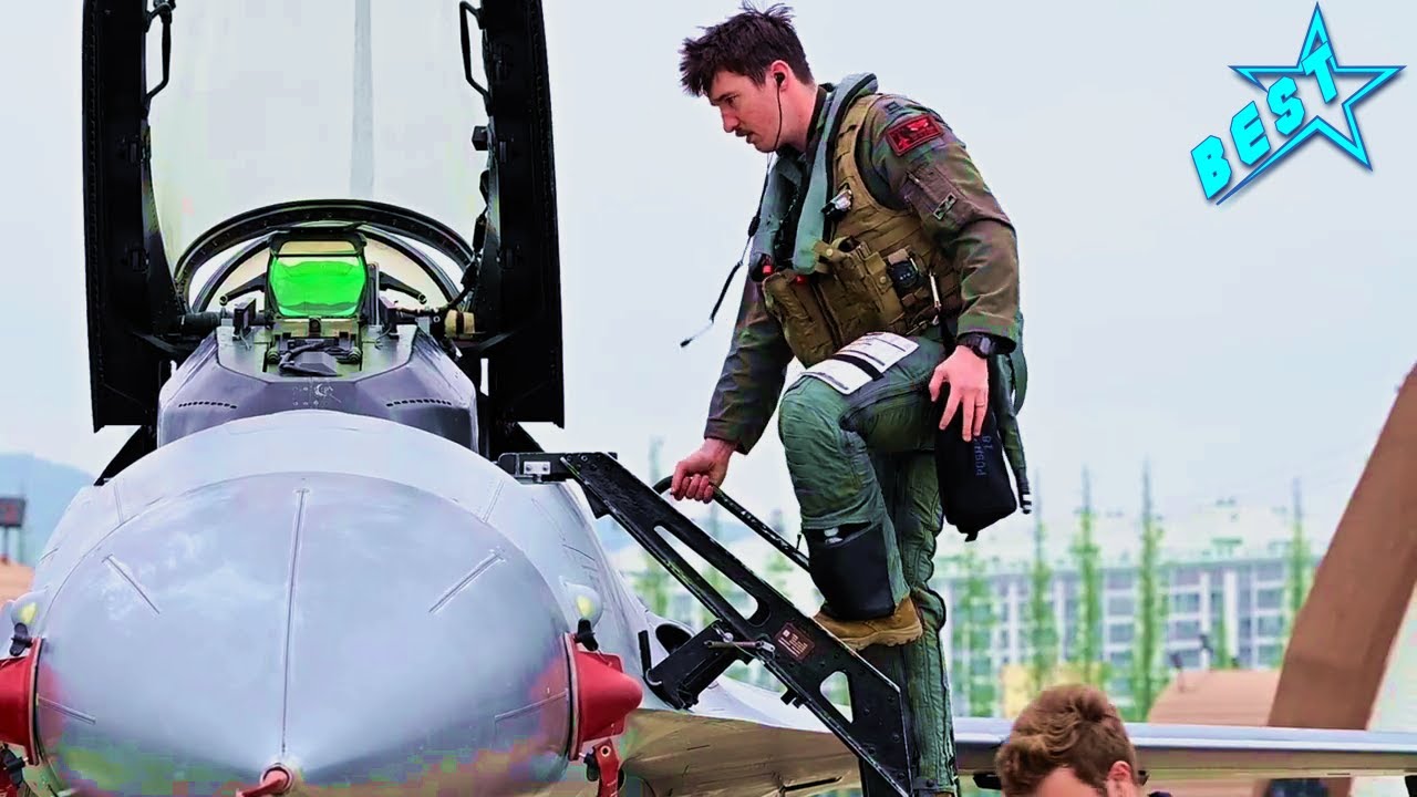 Military: WOLF PACK KUNSAN GO WILD! F-16s DAY & NIGHT! Jaw-Dropping ...