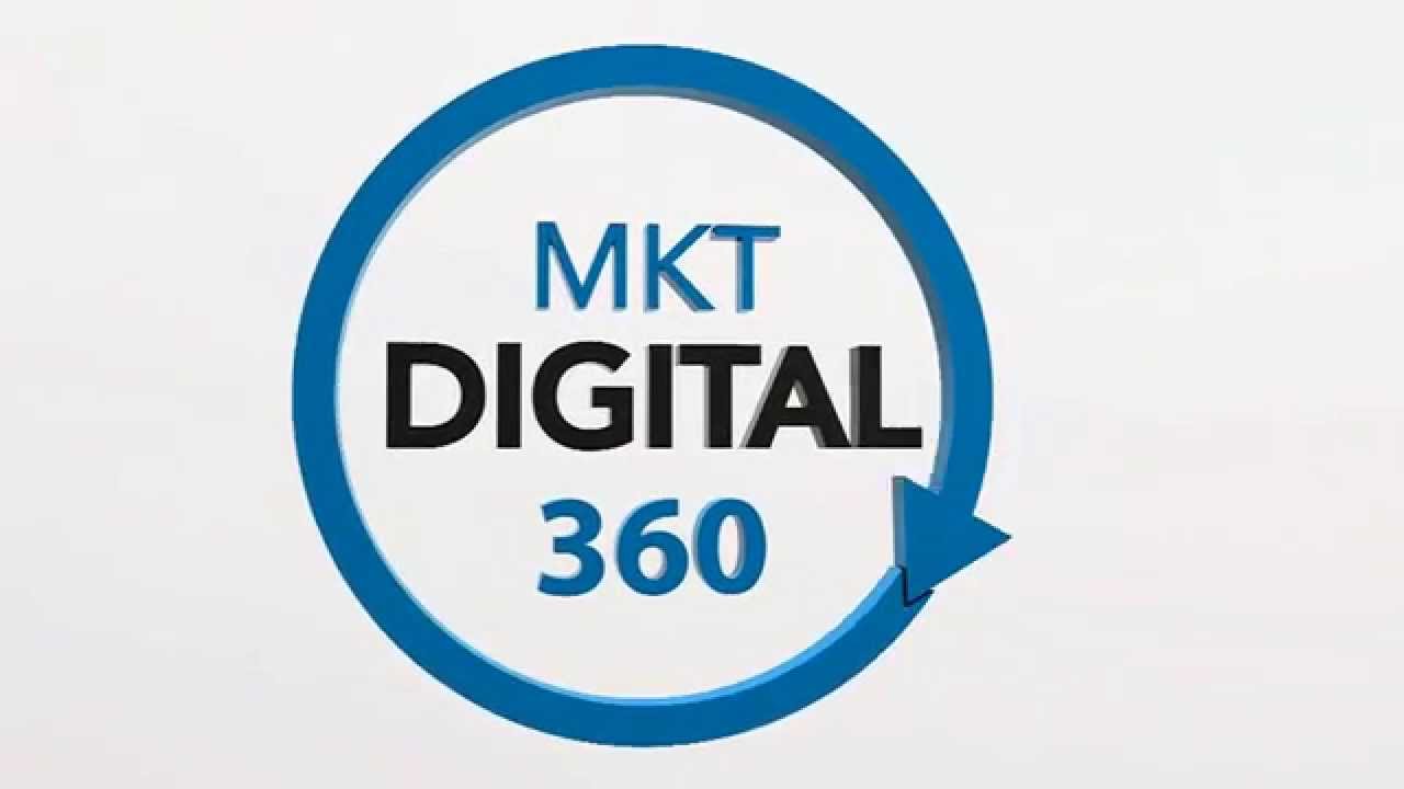 3d marketing digital 360 logo intro outro - YouTube