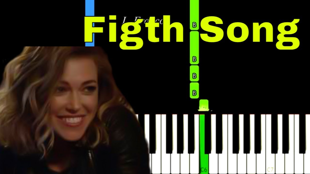Rachel Platten - Fight Song | EASY Piano Tutorial - Synthesia - YouTube