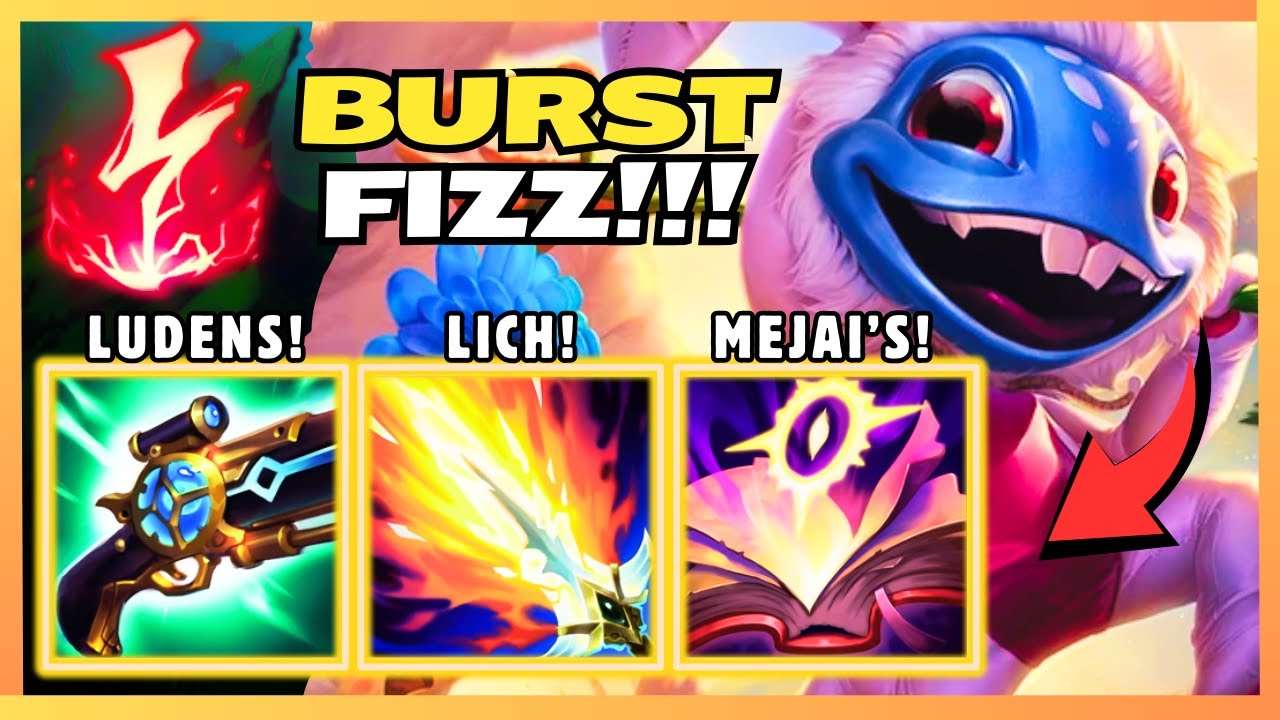 FIZZ ELECTROCUTE BURST BUILD!!! ONE SHOTS WITH ULTIMATES!!! - YouTube