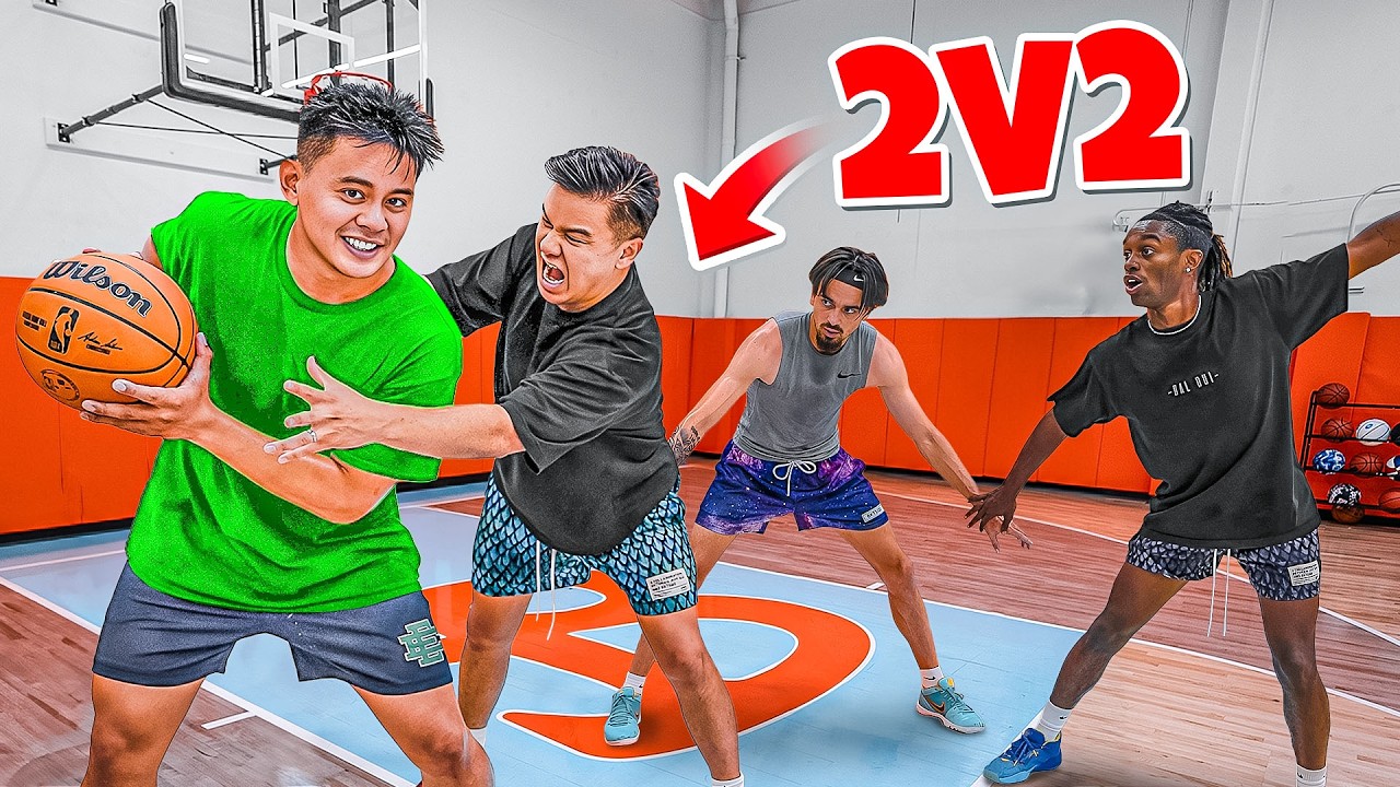 I Challenged Jeff Bui To A 2v2 Basketball Game (INTENSE!) - YouTube