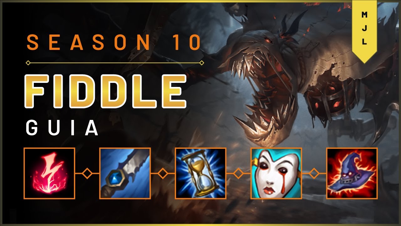 Como GANAR todas tus PARTIDAS con Fiddle JG Parche 10.15 Runas/Build ...