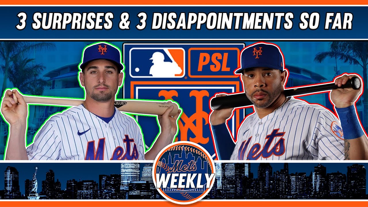 3 Surprising & 3 Disappointing Players from Mets Spring Training SO FAR ...