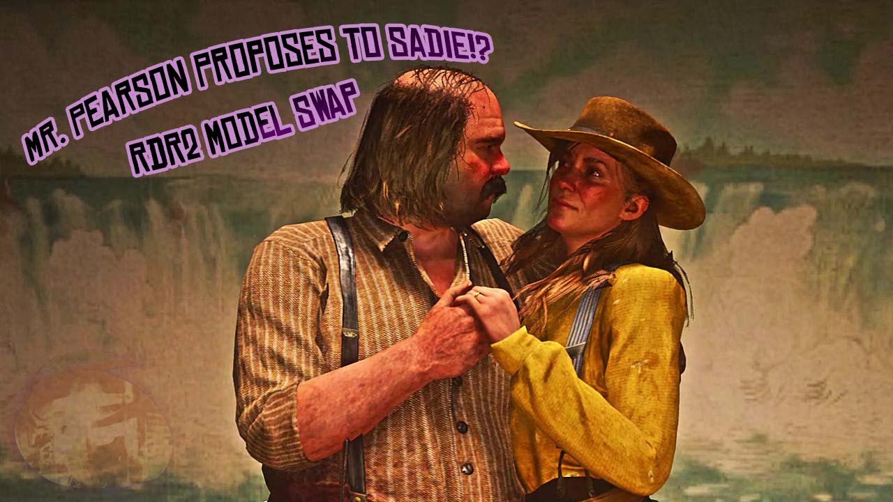 Mr. Pearson Proposes To Sadie Adler!?*MODEL SWAP MOD*(Red Dead ...