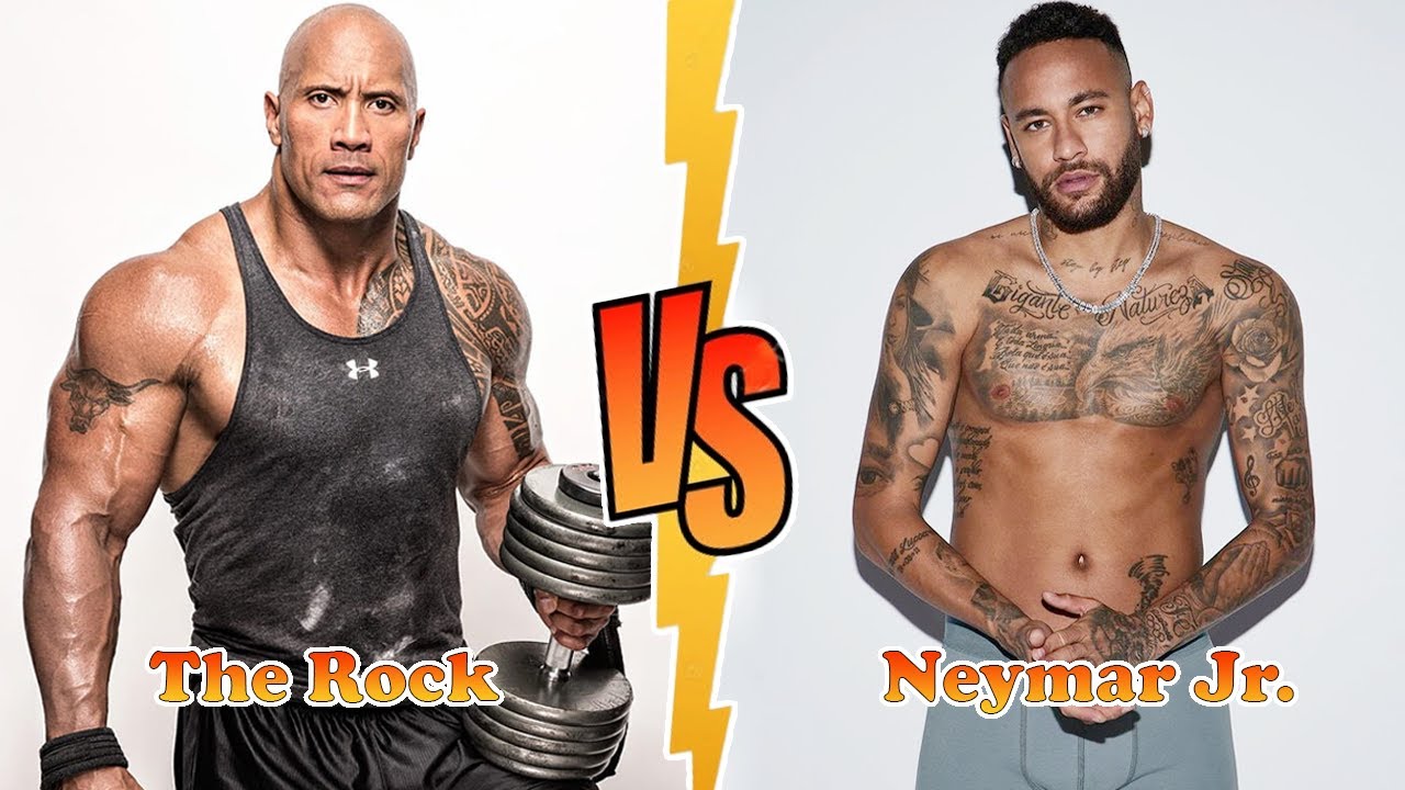 Neymar VS The Rock (Dwayne Johnson) Transformation ★ From Baby To 2024 - YouTube