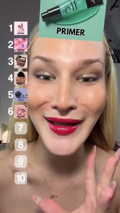 FILTRO DI TIKTOK SCEGLIE IL MIO MAKE-UP #shorts #short #La Psyche - YouTube