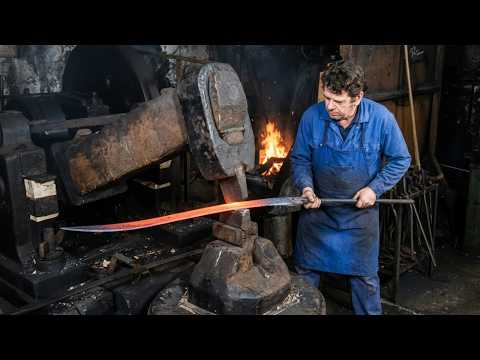 Wie Schwerter hergestellt werden | Einblick in eine Solinger Schwertfabrik