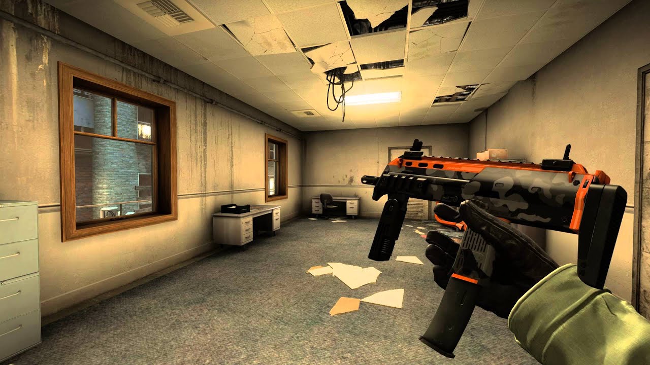 CS:GO Skin Showcase: MP7 | Urban Hazard (Factory New) - YouTube