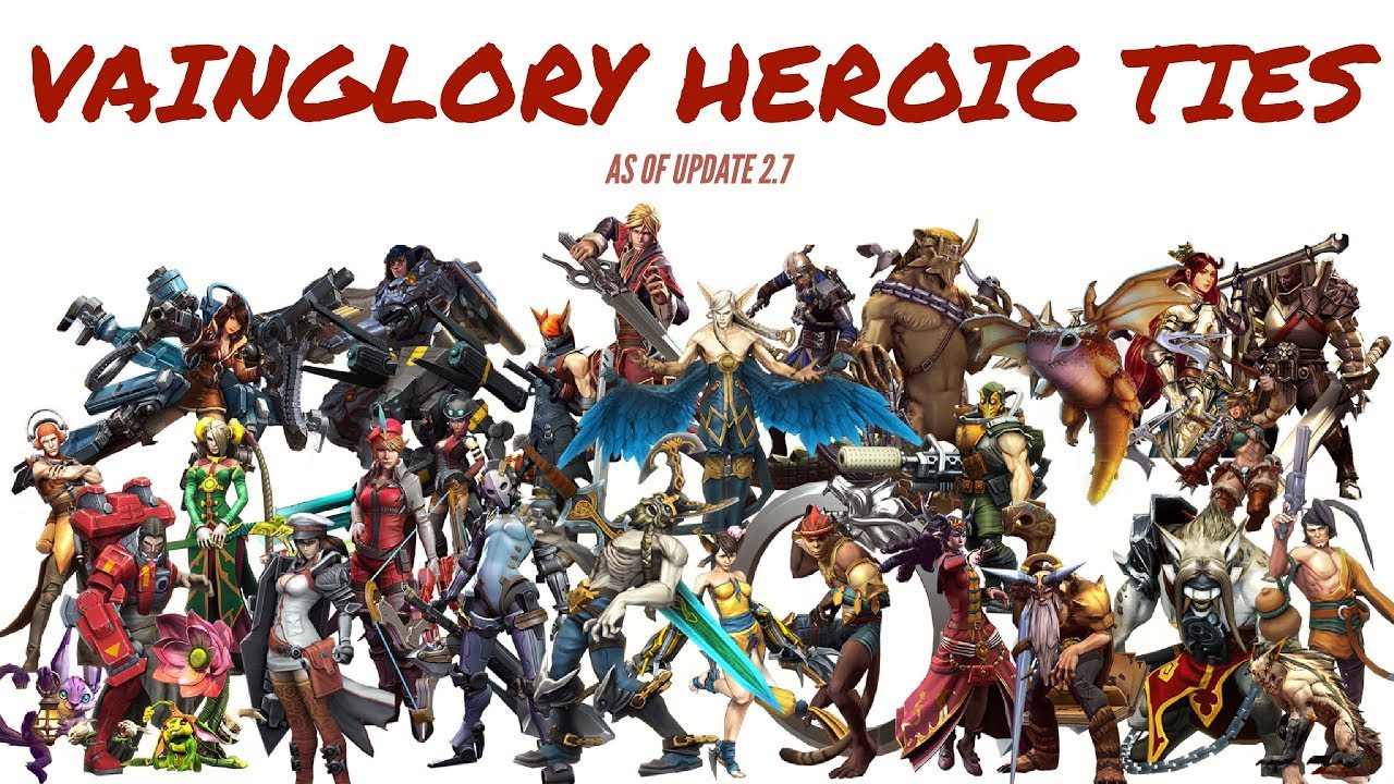 VAINGLORY HEROIC TIES - The Full Story - YouTube