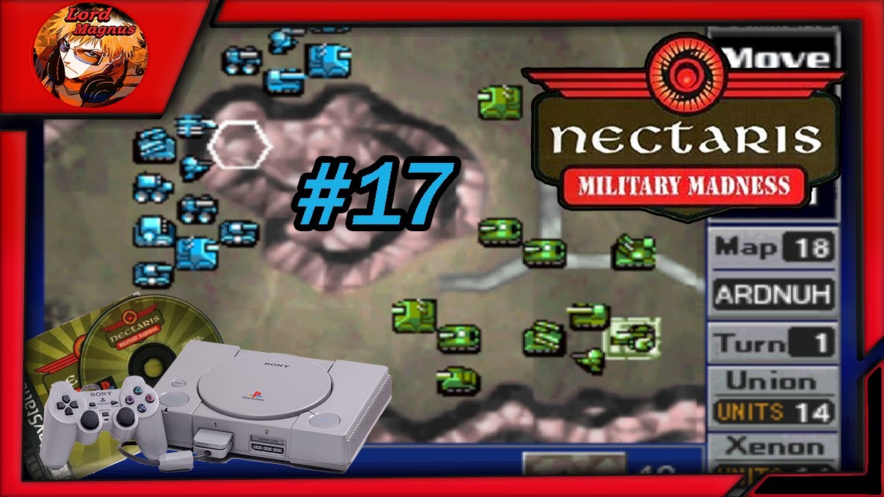 Во что поиграть? 🌒 Nectaris Military Madness 🌒 Прохождение / Ps1 ...