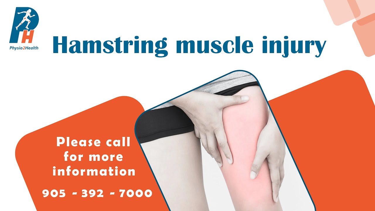 Physio2Health - Hamstring Muscle Injury - YouTube
