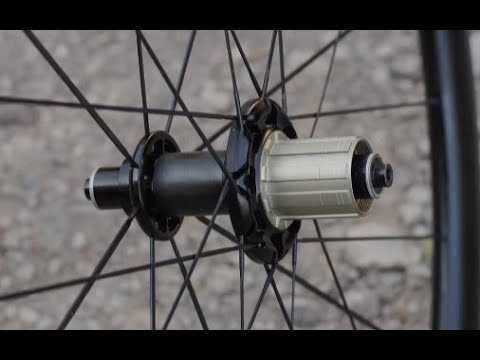 Triplet bicycle wheel hub with a standard rim - YouTube