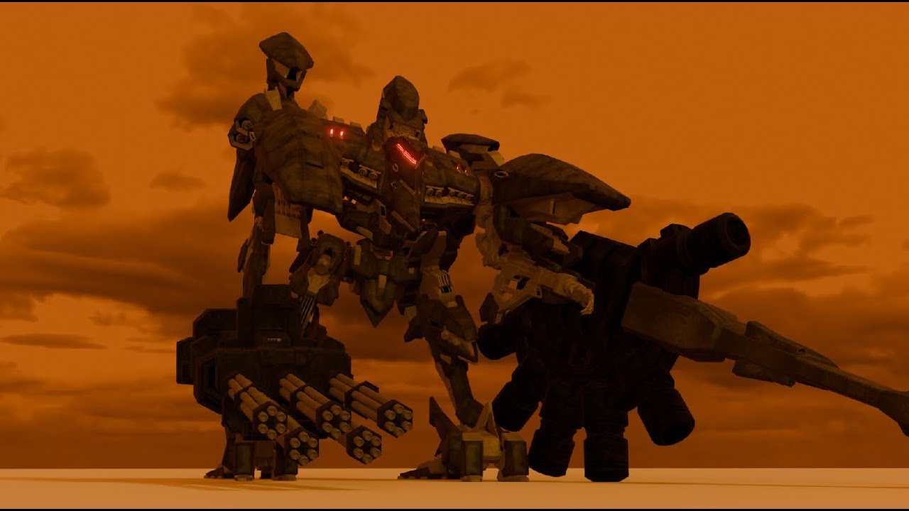 [ARMORED CORE 4 Animation]00-Aretha chases a SOLARWIND lmao - YouTube