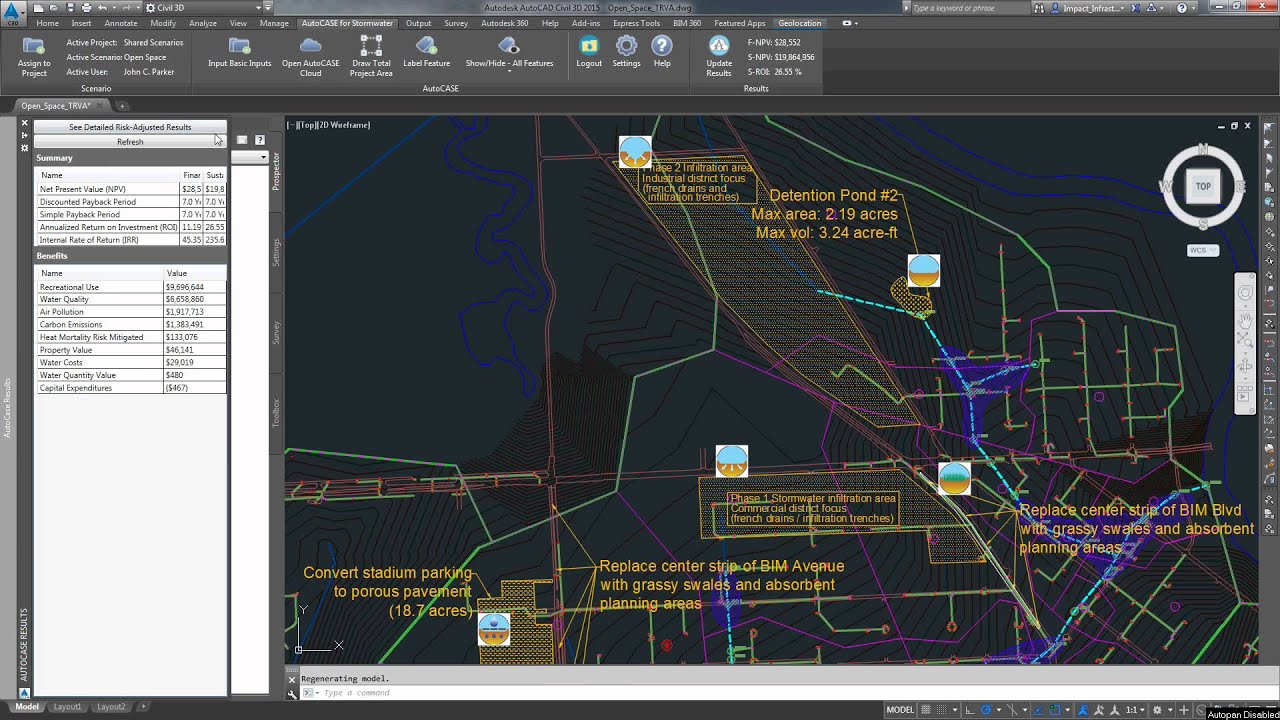 Civil 3D Plugin 1' Demo - YouTube