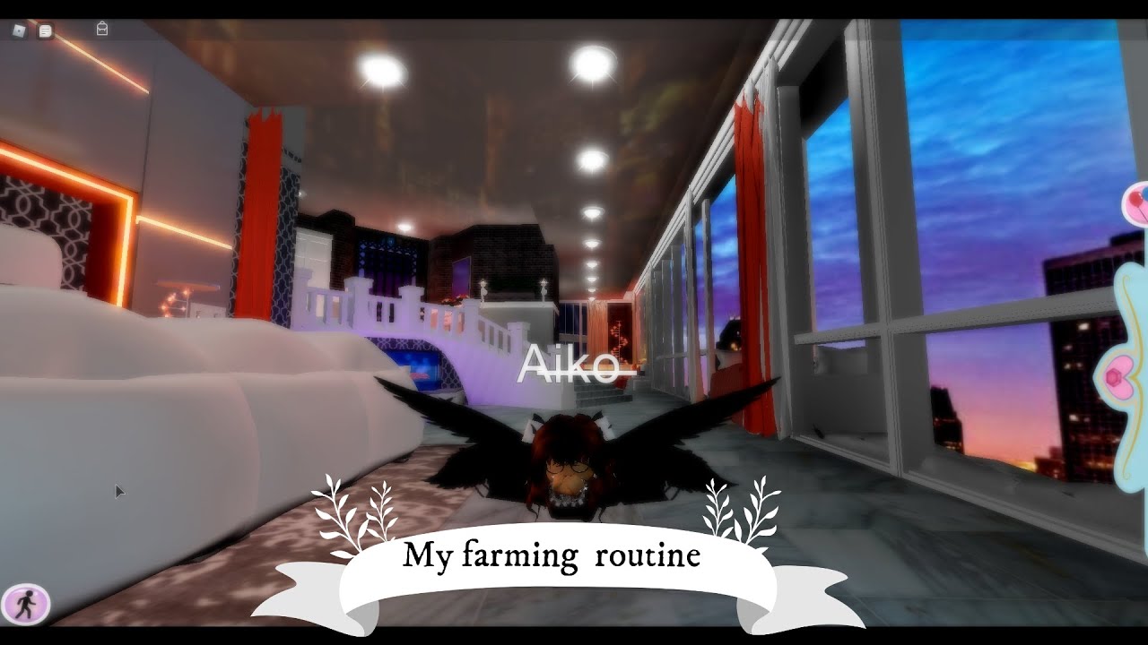 My Royal High farming routine - YouTube