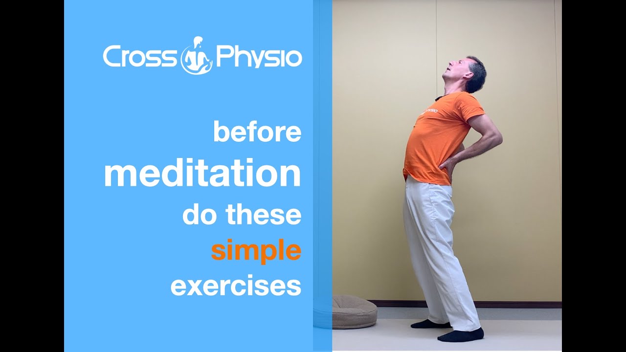 Zen and the art of sitting with less pain - exercise routine to prepare ...