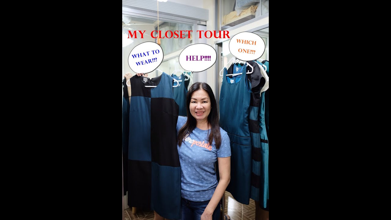 Vlog #7 My Closet tour (How I plan my outfit for the week) - YouTube