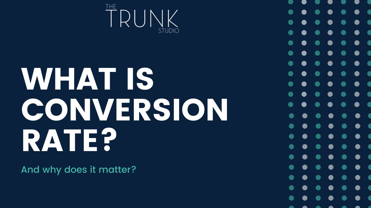 What is Conversion Rate - YouTube