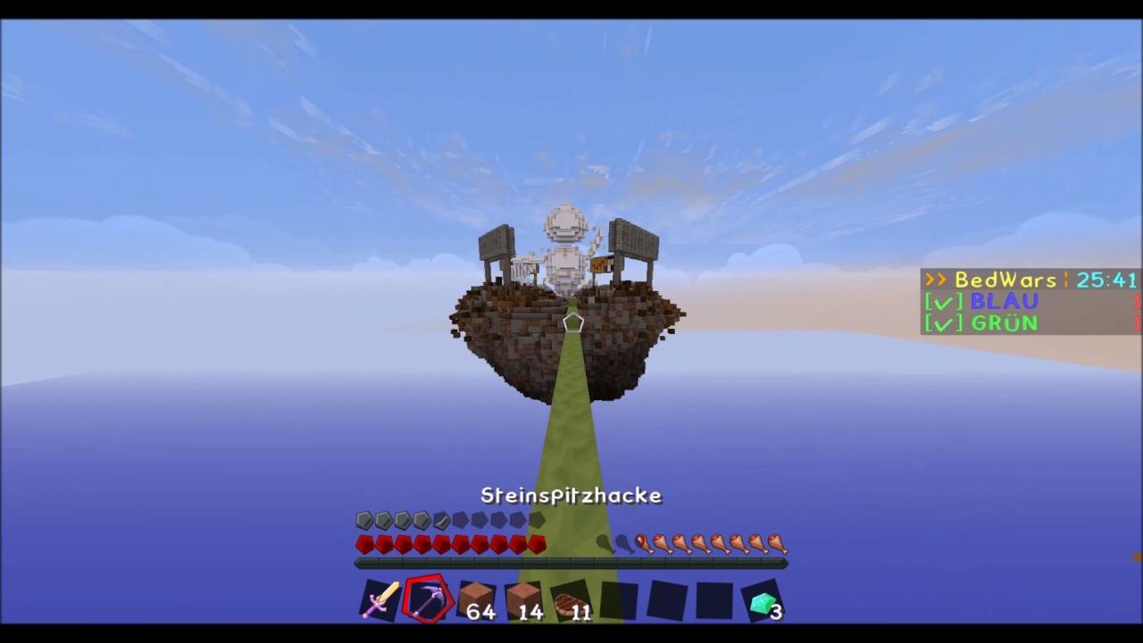Minecraft Bedwars 1v1 German MEGANIESER IN BEDWARS!!! - YouTube