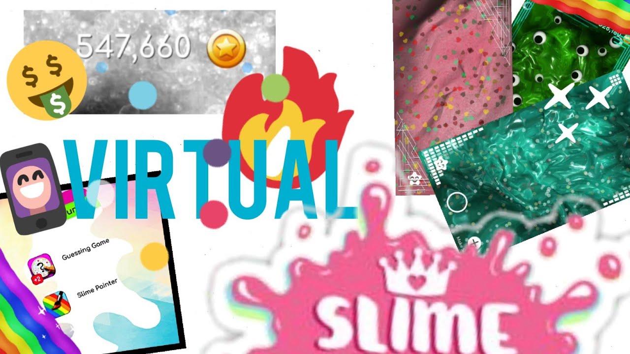 MAKING VIRTUAL SLIME😮|testing out the app super slime simulator - YouTube