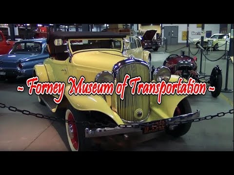 AMAZING CAR MUSEUM!!! - Forney Museum of Transportation - FULL TOUR ...