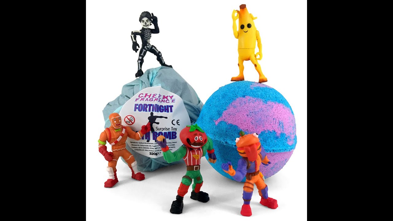 Fortnite Themed Surprise Toy Bath Bomb for Children - YouTube