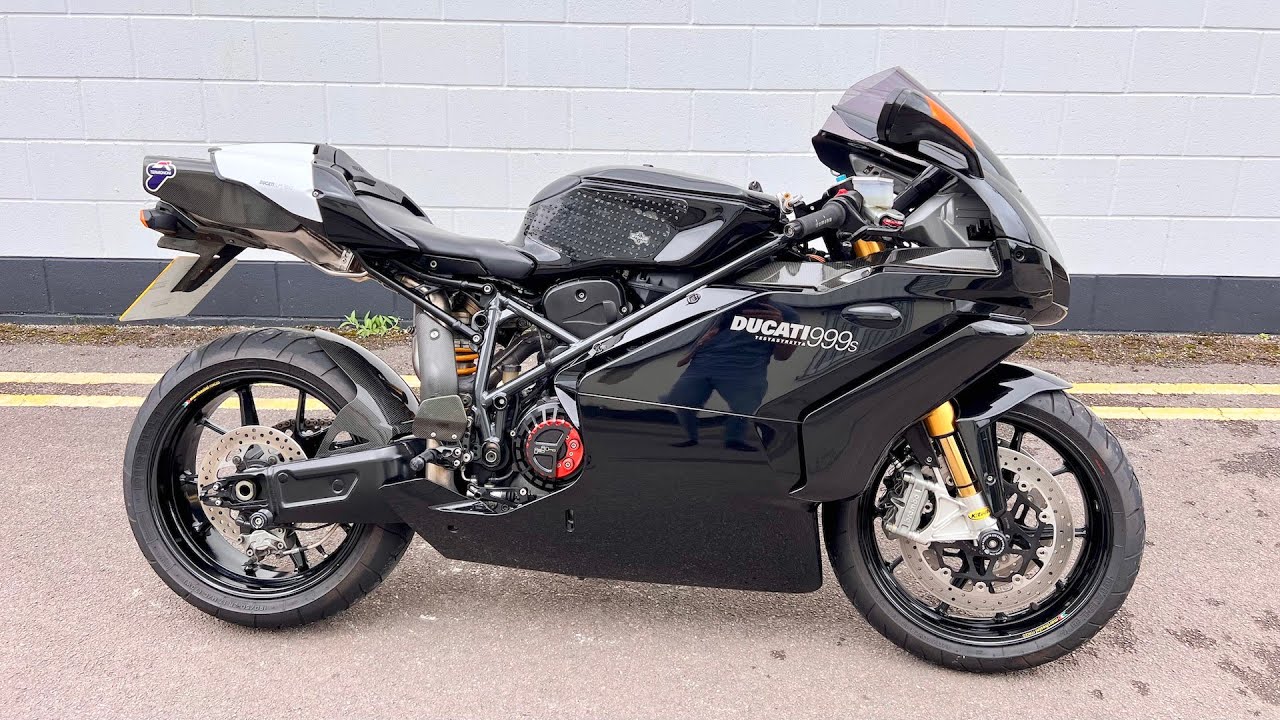 Ducati 999S Nero 1 of 50 2005 - For Sale - YouTube