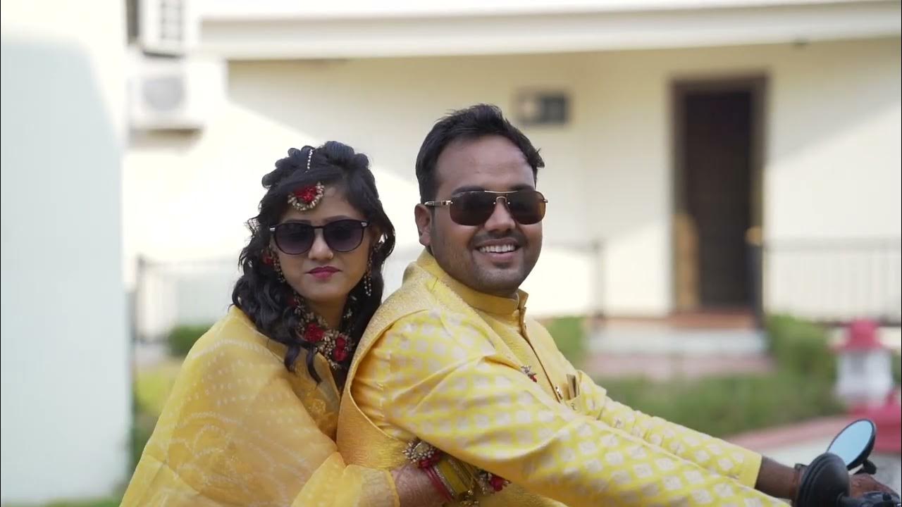 Shubham & Jyoti Haldi teaser 2022 by SR Wedding (Same day edit ) - YouTube
