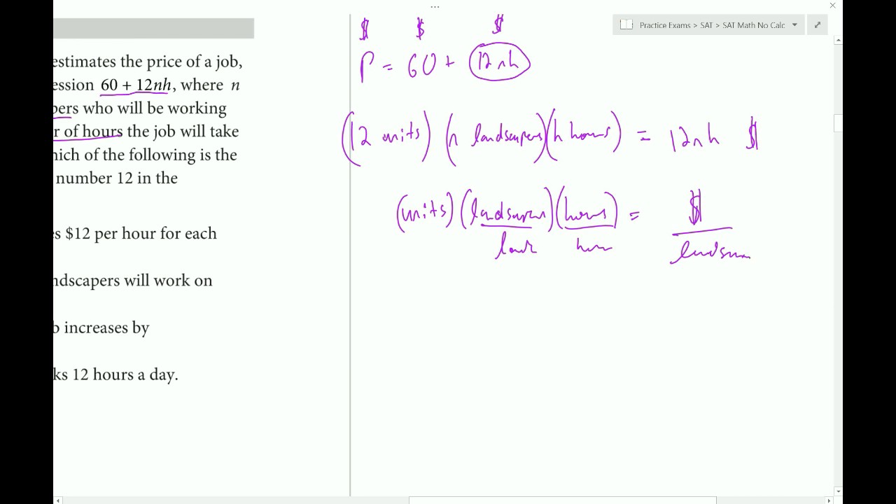 Collegeboard Official SAT Study Guide 2016 Test 2 Section 3 Part 1 (#1 ...