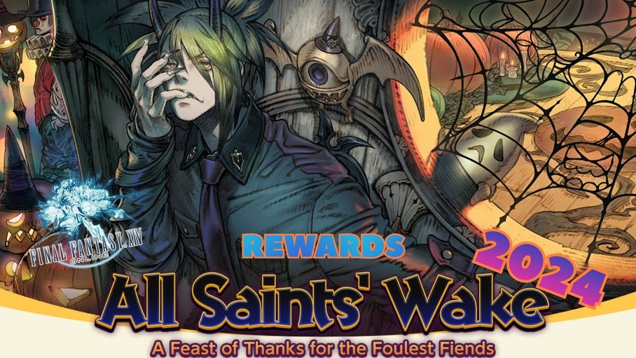 FFXIV - All Saints Wake 2024 rewards - YouTube