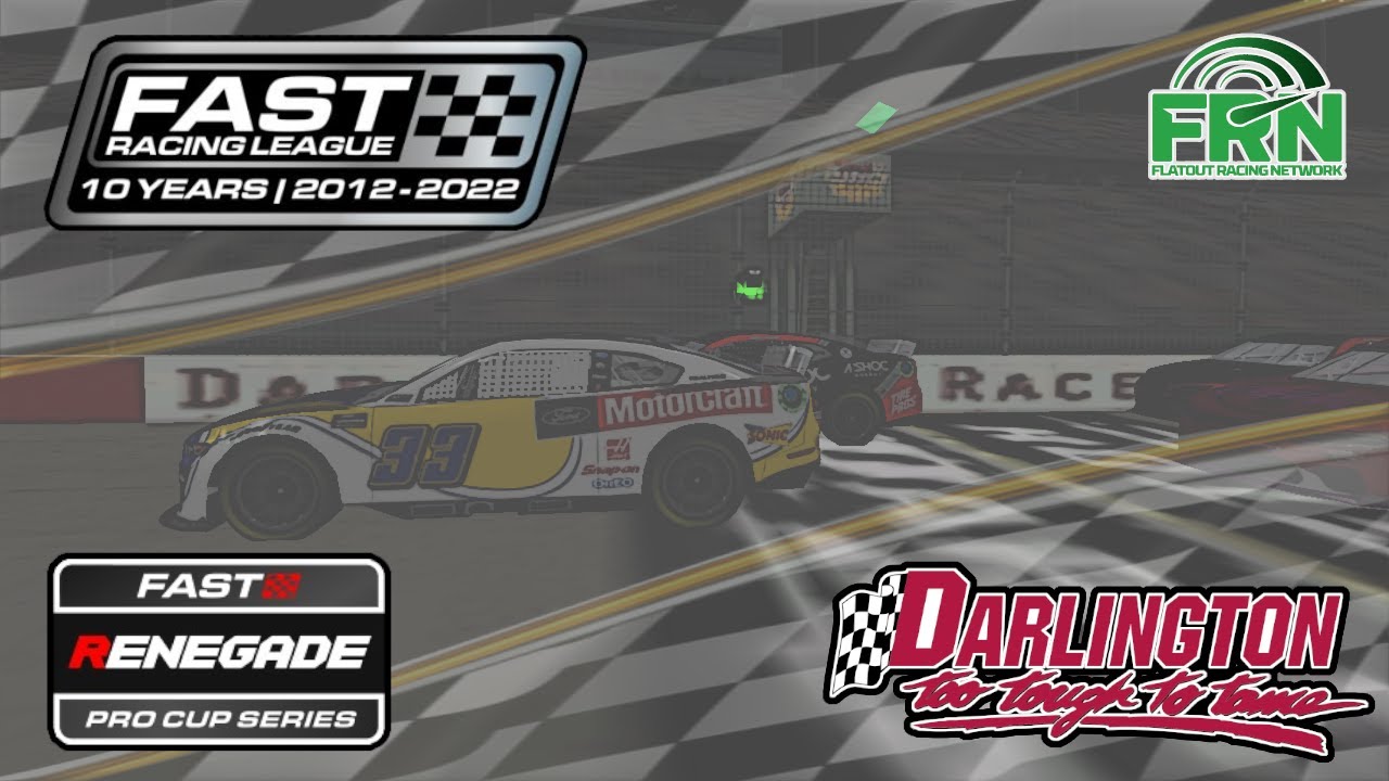 FAST Racing League | Renegade Pro Cup Series | S1 - R12 | Darlington ...
