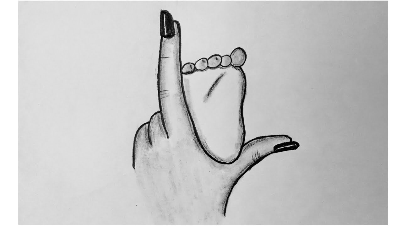 The Science Behind Drawing a Baby Leg in a Mother's Hand - YouTube